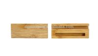 China Wooden Blocks Calendar Business Card  Base Wooden Craft Decoration for Home Office Desk (Natural Wood Calendar) for sale