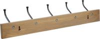China Rectangular Wooden Wall-Mounted Farmhouse Coat Rack for sale