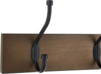 China Rectangular Wooden Wall-Mounted Farmhouse Coat Rack for sale