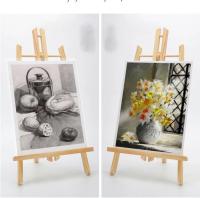 China Wooden Easel, Painting Party Easel, Kids Student Tabletop Easels for sale