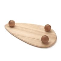 China Wooden Pedestal Stand for Decor, Wood Display Tray for Candles Plants Bottles Vases Soap Dispenser for sale