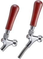 China Beer Tap Handle,Premium Wooden Faucet Rustic Brown Classical Style Handle for sale