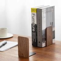 China Wooden Non-Skid Bookend for Shelves, Book Stand for CDs for sale
