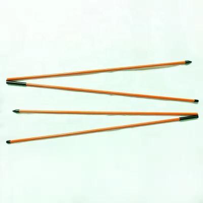 China Custom Wooden Golf Alignment Stick Practice Aid Aiming Putting Swing Trainer Golf Posture Corrector for Indoor Outdoor for sale