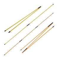China Custom Wooden Golf Alignment Stick Practice Aid Aiming Putting Swing Trainer Golf Posture Corrector for Indoor Outdoor for sale