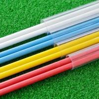 China Custom Wooden Golf Alignment Stick Practice Aid Aiming Putting Swing Trainer Golf Posture Corrector for Indoor Outdoor for sale