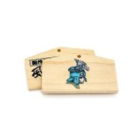 China Wooden Gift Tags, Gift Wrap Tags With Printing Logo for Wedding Craft Hang Tags. for sale