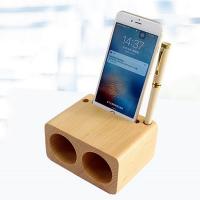 China Desk Portable Household Items Cell Phone Stand With Speaker Sound Amplifier for sale