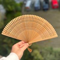 China Hand Held Bamboo Folding Fan Hand Fan,Chinese/Japanese Charming Elegant Vintage Retro Style for sale