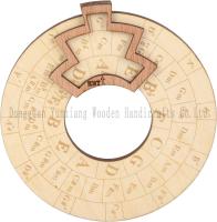 China Wooden Melody Tool, Circle Of Fifths Chord Wheel Wooden Chord Wheel Music Transpose Tool for sale