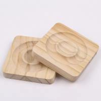 China Wholesale Round Jewellery Wooden Bracelet Holder Beautiful Personal Trinket Display for sale