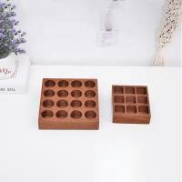 China Wooden Essential Oil Display Storage Organizer Holder Stand - Ideal Gift Presentation Shelf for sale