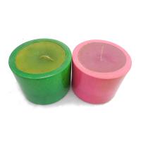 China Wedding decoration party Christmas natural wooden candle holder for sale