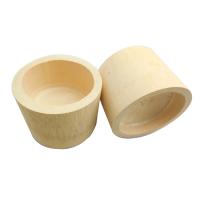 China Wedding decoration party Christmas natural wooden candle holder for sale