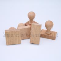 China Wooden Stamp Wood Round Handle, Wooden Knobs Stamp Mounts Drawer Pulls for Stamp Making DIY Crafting for sale