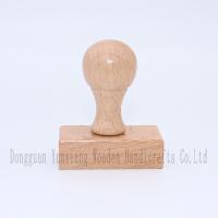 China Wooden Stamp Wood Round Handle, Wooden Knobs Stamp Mounts Drawer Pulls for Stamp Making DIY Crafting for sale