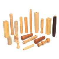 China Assorted Wooden Handle Funiture Wooden Door Handle Pull Handles Kitchen Cabinets Drawers for sale