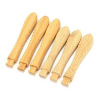 China Assorted Wooden Handle Funiture Wooden Door Handle Pull Handles Kitchen Cabinets Drawers for sale