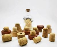 China wholesale Custom Wine Corks with Logo Synthetic Cork Cap for Glass Bottles for sale
