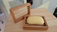 China simplicity wooden soap shelf new style soap dish decorative for bathroom for sale