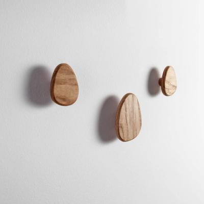 China Customized Bamboo Wall Hooks for Home Decoration for sale