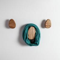 China Customized Bamboo Wall Hooks for Home Decoration for sale