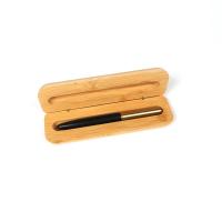 China luxury customized wooden pen with laser bamboo box for gift for sale