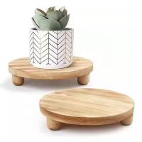 China Wholesale Indoor Flowerpot Stand Stylish Flower Stand with Wood Planter Holder for sale