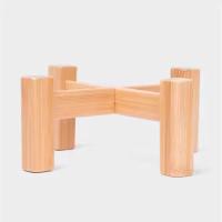 China Wholesale Indoor Flowerpot Stand Stylish Flower Stand with Wood Planter Holder for sale