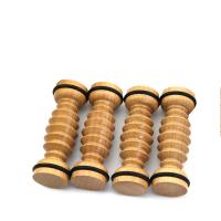 China Wooden  Foot Roller - Hand hold Body  Massager , High quality Beech wood material with clear varnishing  140x45MM for sale