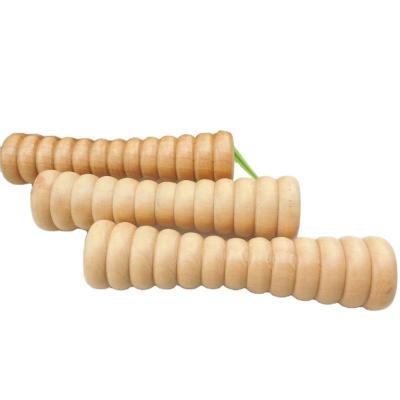 China Wooden Fascia Massage Roller Trigger Points for Release Cellulite Sore Muscle Blasting for sale