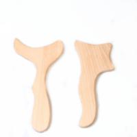China Wooden Gua Sha Tools Anti Cellulite Massage Tool - Wood Therapy Lymphatic Drainage Paddle Gua Sha Massage Soft Tissue Therapy Ma for sale