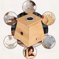 China Bamboo Moxa Box Burner Moxa Roll Stick Holder Neck Body Naval Acupoint Massage for Acupuncture for sale