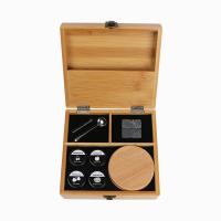 China Laser Logo Bar Tools Entertainment Smoking Saucer Set Smoketop Cocktail Smoker Kit for sale