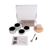 China Laser Logo Bar Tools Entertainment Smoking Saucer Set Smoketop Cocktail Smoker Kit for sale