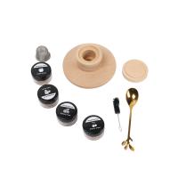 China Walnut Wood Bar Tools Sustainable Luxury Smoker Kit Eco Cocktail Drink Smoker for sale