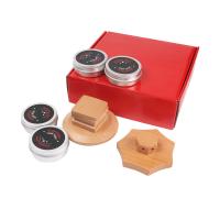 China Black Red Gift Bar Tools Portable Drink Cocktail Smoker Kit With Torch for sale
