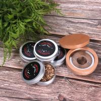 China Cocktail Smoker Kit Antique Fireplace Drink Smoker Wooden Cocktail Smoked Box Tool Bar Wine Smoke Bubble Maker Wood Spice for sale