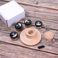 China Wood Cocktail Smoker Kit Bourbon Old Fashioned Smoker Set Include Four Flavors Wood Chips for Drink Whiskey Smoker Gifts For Men for sale