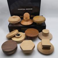 China New Design Wood Cocktail Smoker Kit with Torch Customize Whiskey Cocktail Smoker Kit With Wood Chips Spoon for sale