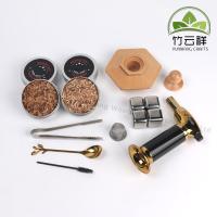 China Cocktail Smoker Kit with Torch - 4 Flavors Wood Chips - Birthday Bourbon Whiskey Gifts for Men, Dad, Husband for sale