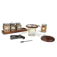 China Cocktail Smoker Kit, Old Fashioned Smoker Kit for Bourbon Whiskey Drink, Smoker Infuser Kit with 4 Flavors Wood Chips for sale