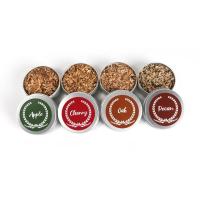 China Wood Chips for Cocktail Smoker Bold 4-Pack Pecan Cherry Oak Apple Woods Chips for Drinks Whiskey Smoker Chips for sale