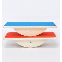 China Wooden Balance Board Kids With Crossed Base, Balance Wobble Board For Balance, Balance Board Toddler Supporter for sale