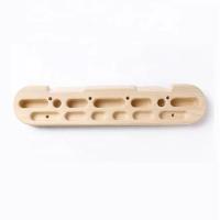 China Wall mounted wooden Finger training board Climbing Hangboard Rock Climbing Training as Climbing Fingerboard with Jugs, Slopes for sale