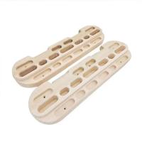 China Wall mounted wooden Finger training board Climbing Hangboard Rock Climbing Training as Climbing Fingerboard with Jugs, Slopes for sale