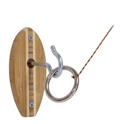 China Toss Hook and Ring Toss Game Hawaiian Short Board Edition Party Game for Indoor or Outdoor Family Fun (All Parts Included) for sale