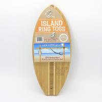 China Toss Hook and Ring Toss Game Hawaiian Short Board Edition Party Game for Indoor or Outdoor Family Fun (All Parts Included) for sale