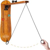 China Wooden Ring Toss Game for Adults, Outdoors Games, Hook and Ring Game with Foldable Arm for sale