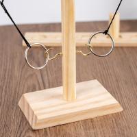 China Ring Toss Games for Adults, Yard Games, Patio Decor, Outdoor Indoor Games, Wooden Hook and Ring Game for Bars, Home, Party for sale